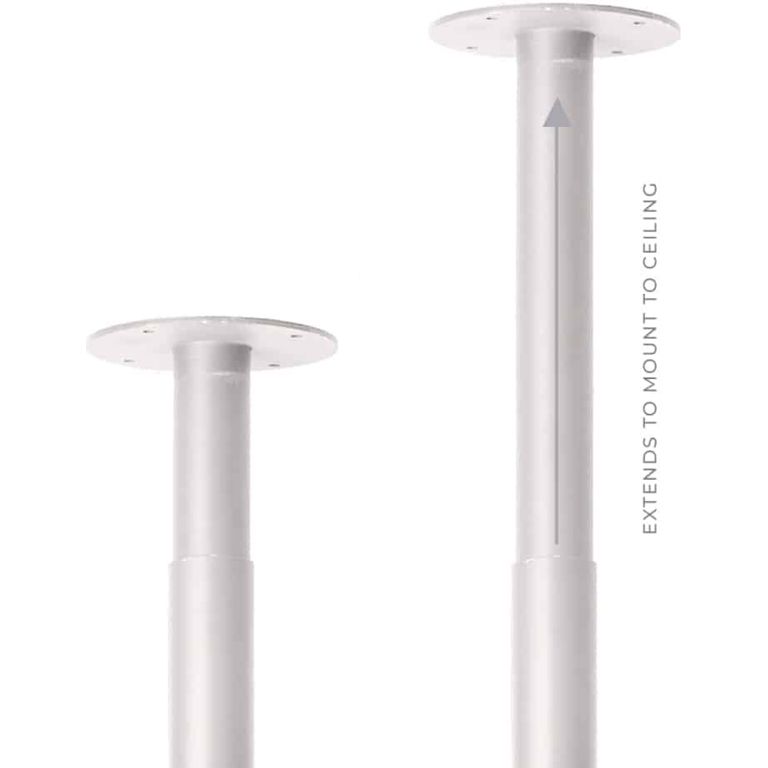 Pole Joiner Frame Styling Station - White - Guy Sarlemijn Design