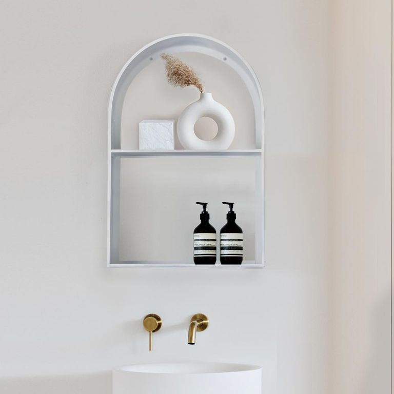 Metal Arch Box - White - Guy Sarlemijn Design